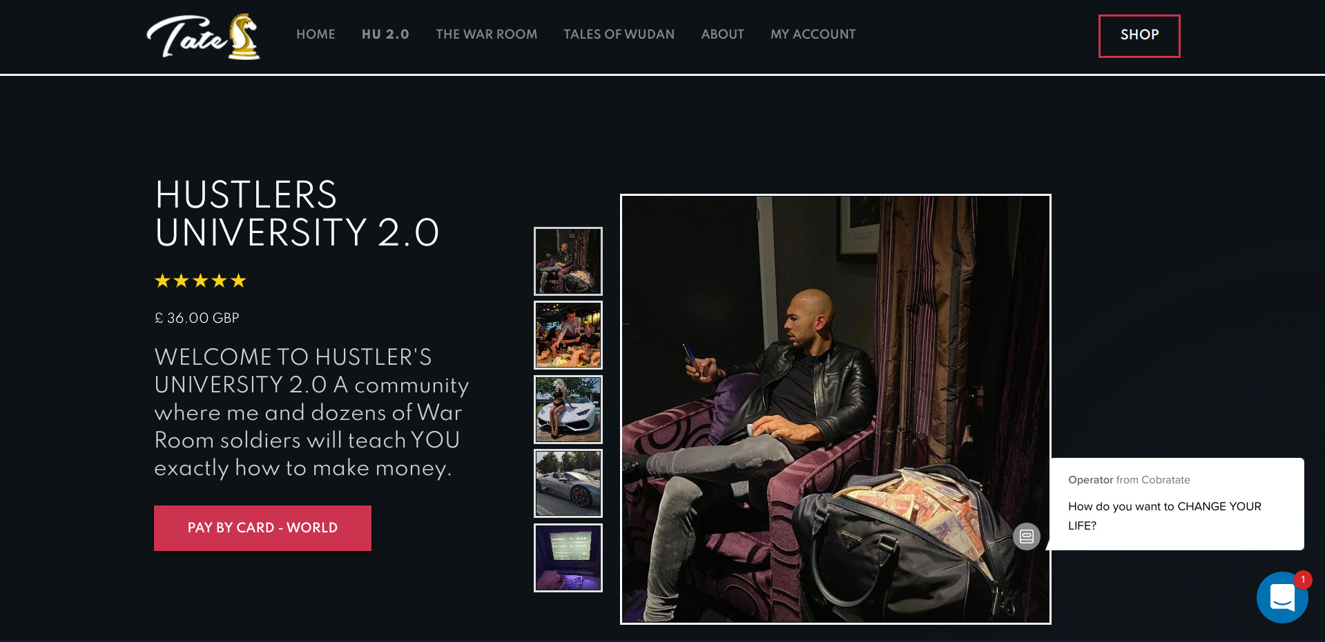 hustlers university description